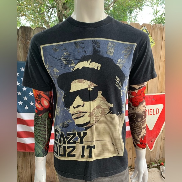 Ruthless Records | Shirts | Vintage 206 Eazy E Duz It Album Compton Rap ...